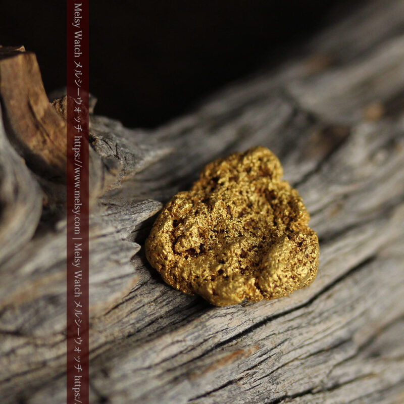 6.95gのきめの細かい凹凸が綺麗な西オーストラリア州産の自然金（販売済み） - 自然金と金塊販売のゴールド商館メルシー